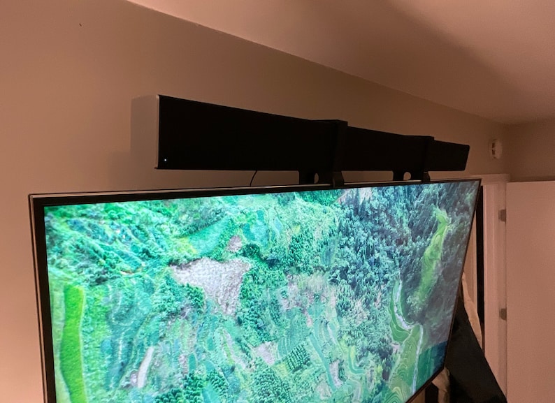 Design: Sound Bar Mount for Top of TV Fusion360 - Etsy