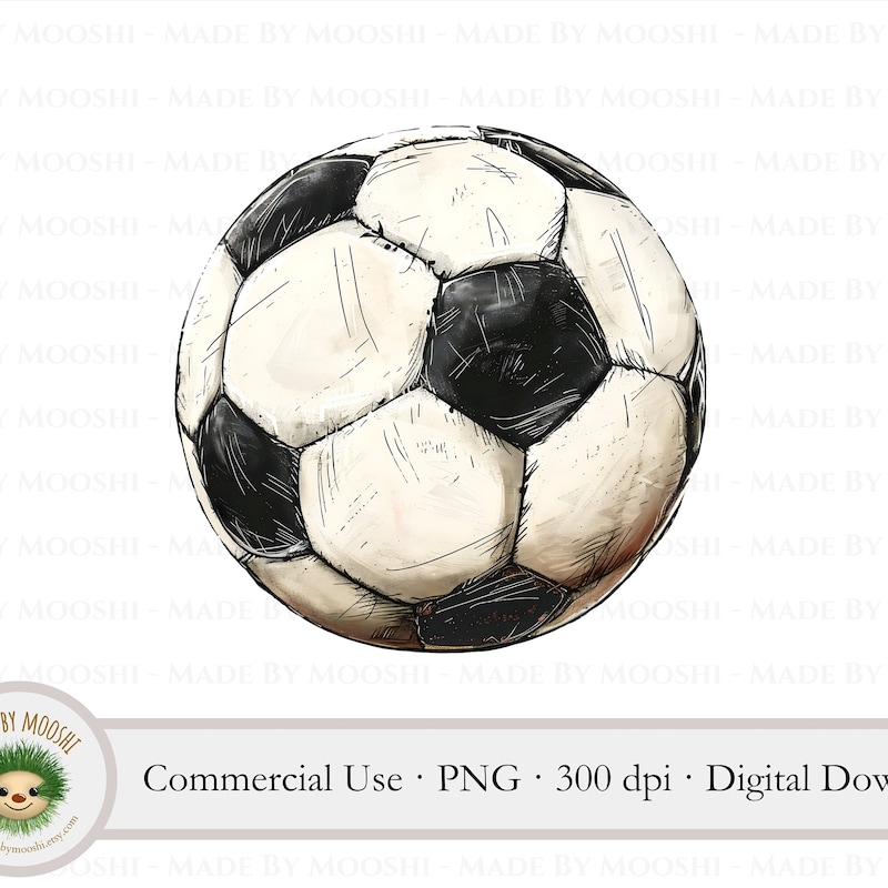 Cartoon Kid Playing Soccer - Etsy