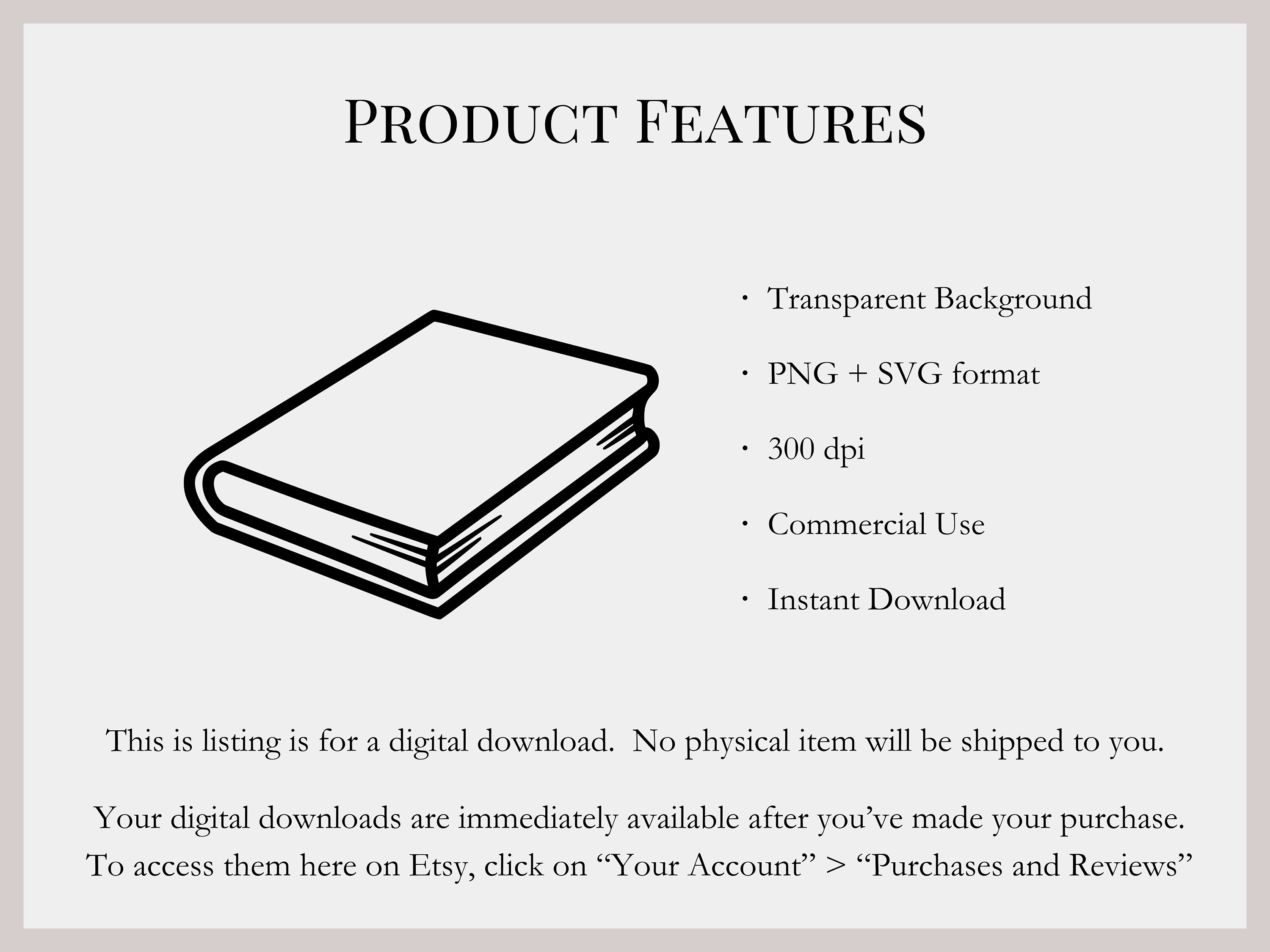 Book Clipart, Simple Black Silhouette Outline Reading Book Graphics ...