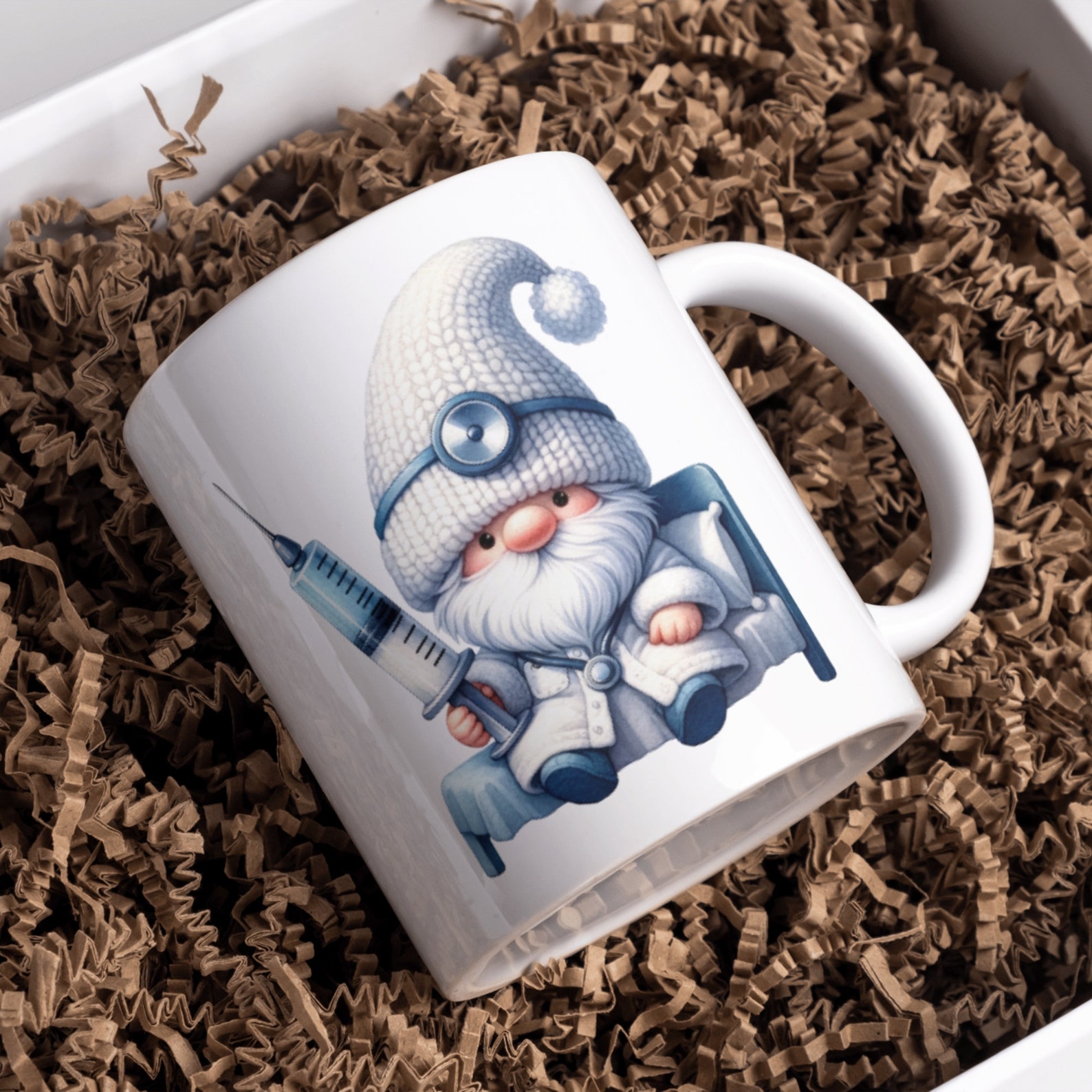 Watercolor Doctor Gnome Clipart PNG Bundle 20 High-quality Pngs Nursery ...