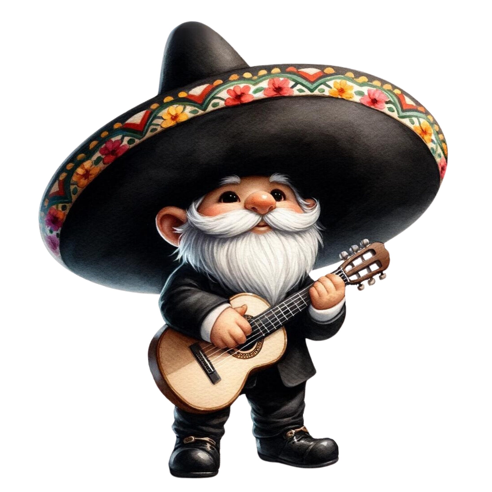 Watercolor Cinco De Mayo Gnomes, Cinco De Mayo Gnomes Png, Maxican ...
