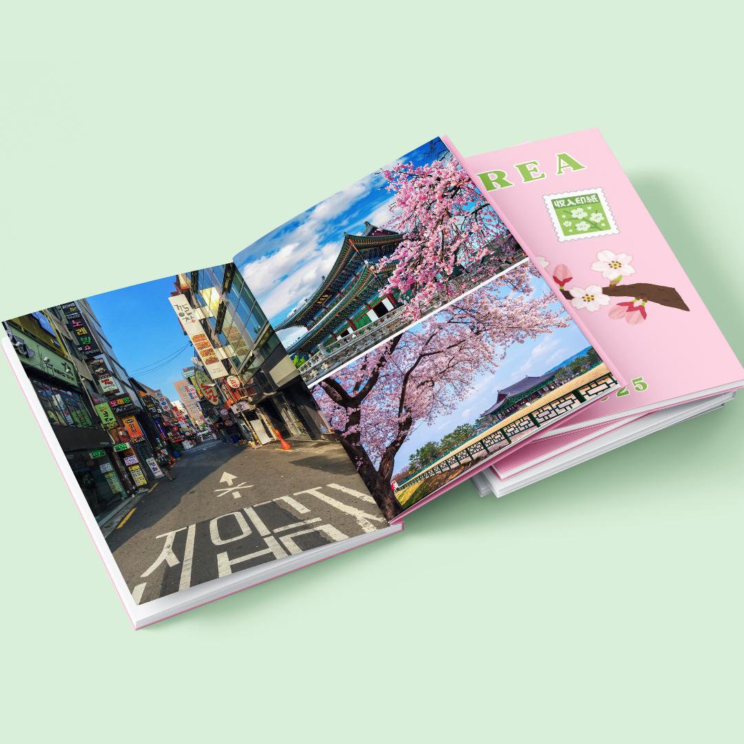 Korea Travel Photo Book Template, Seoul Printable Travel Journal ...
