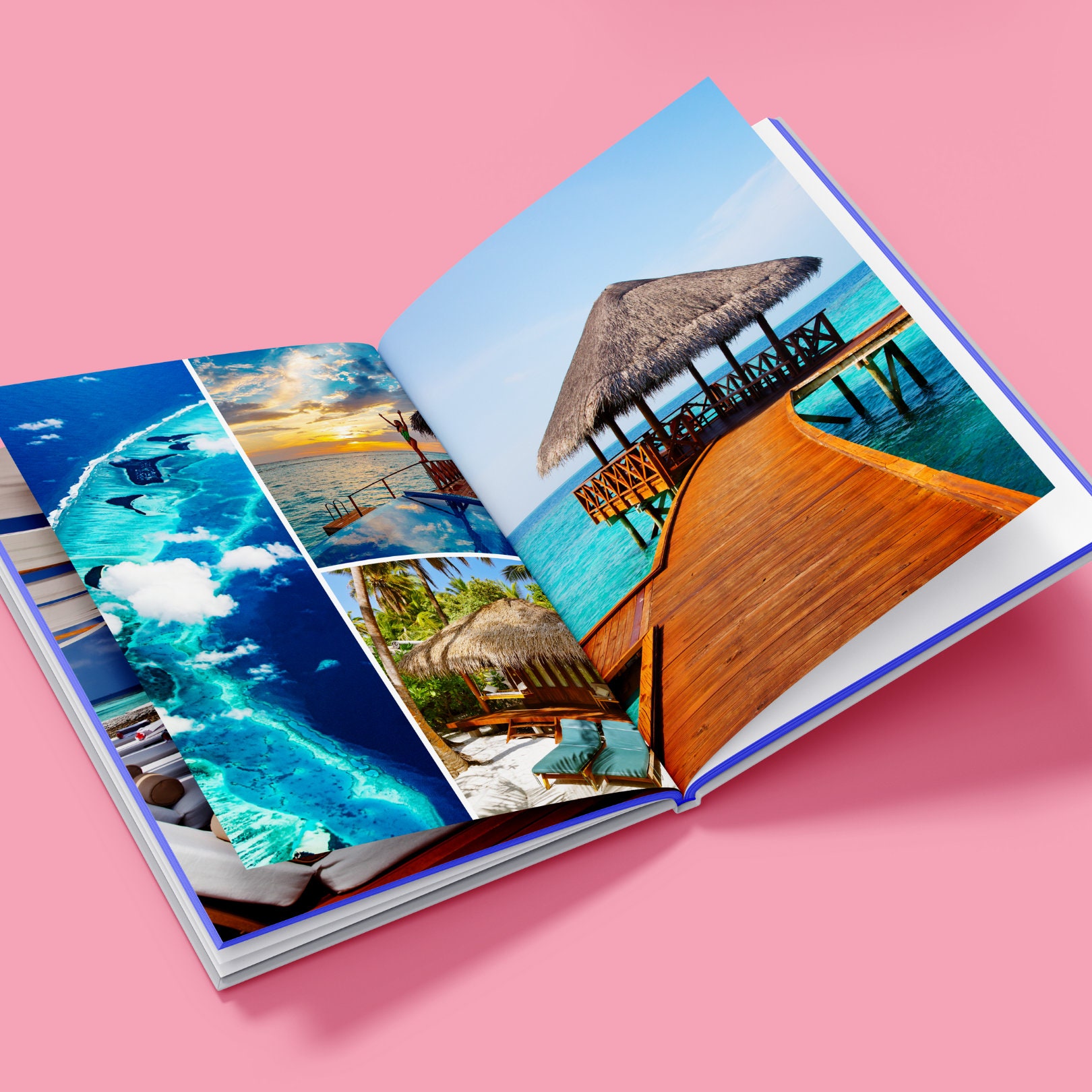 Maldives Travel Photo Book Template, Printable Travel Journal ...