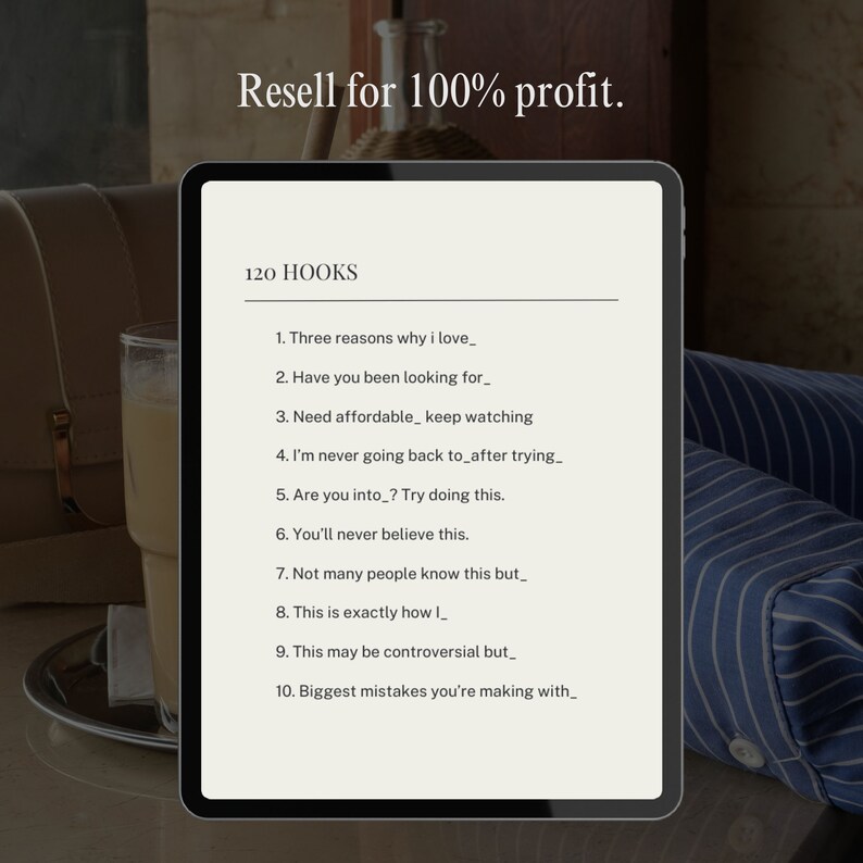 Viral Hooks for Instagram Reels With Resell Rights MRR and PLR - Etsy