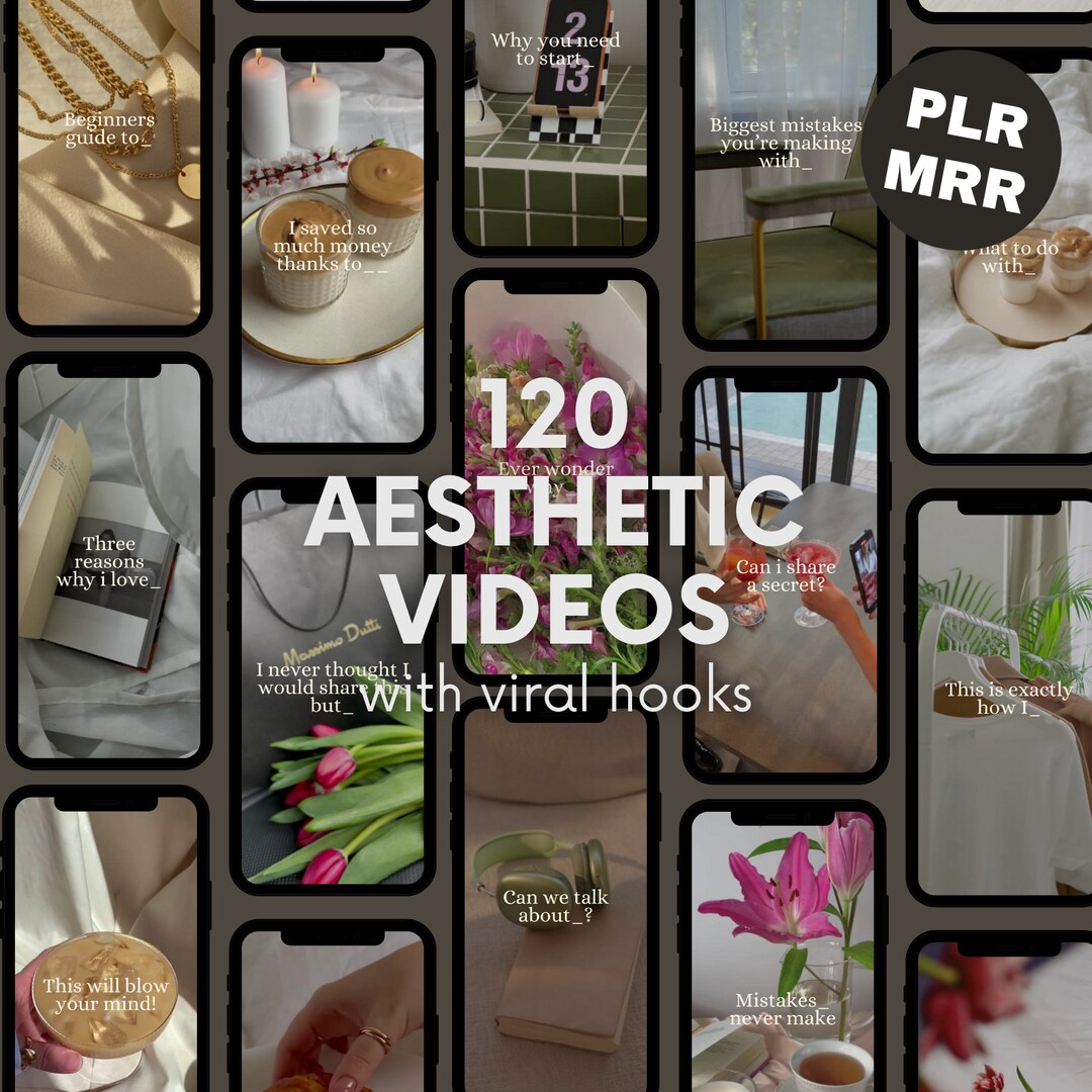 120 Faceless Instagram Reels Videos With Hooks With MRR and PLR ...