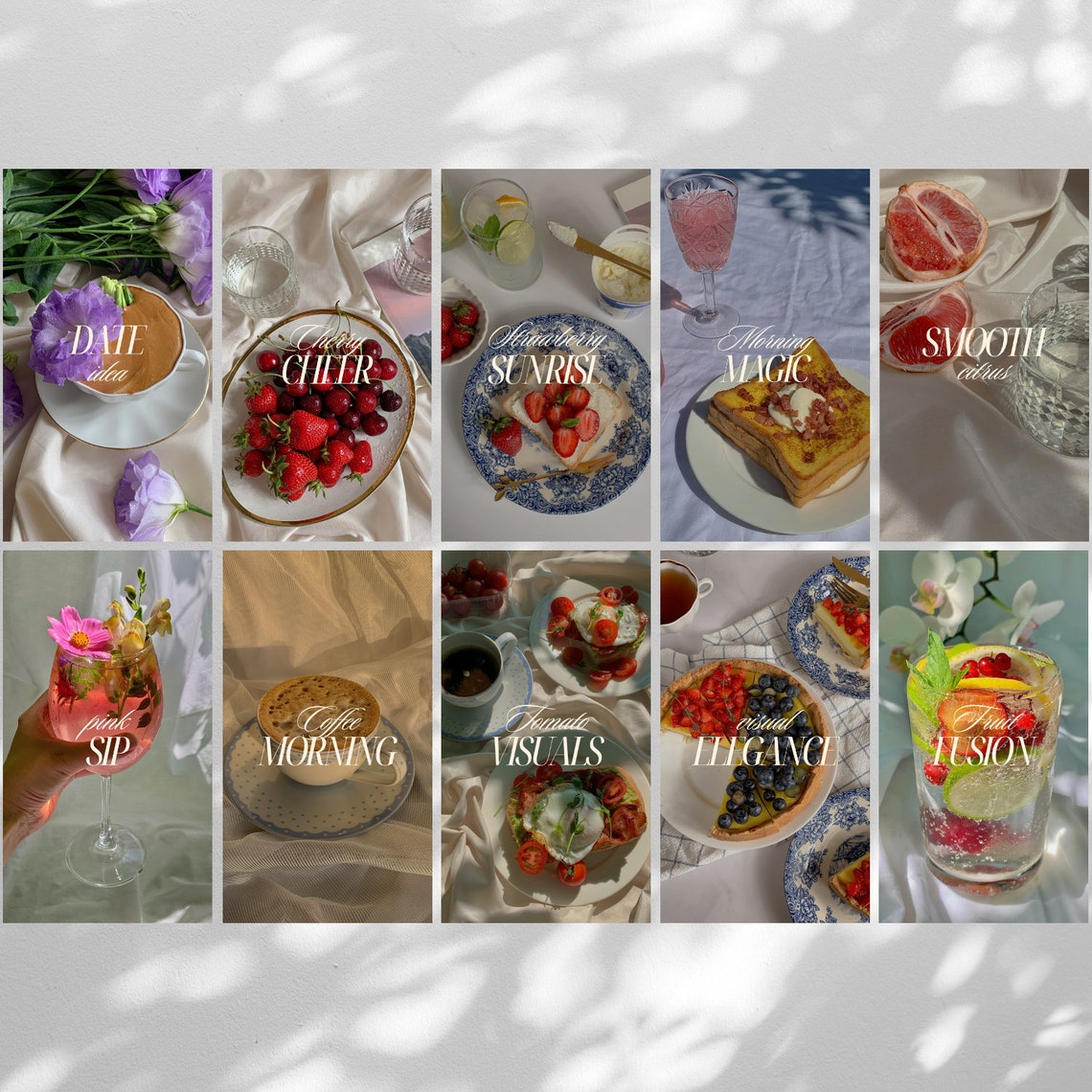 Food Reels Covers for Instagram, Canva Instagram Reels Cover Template ...