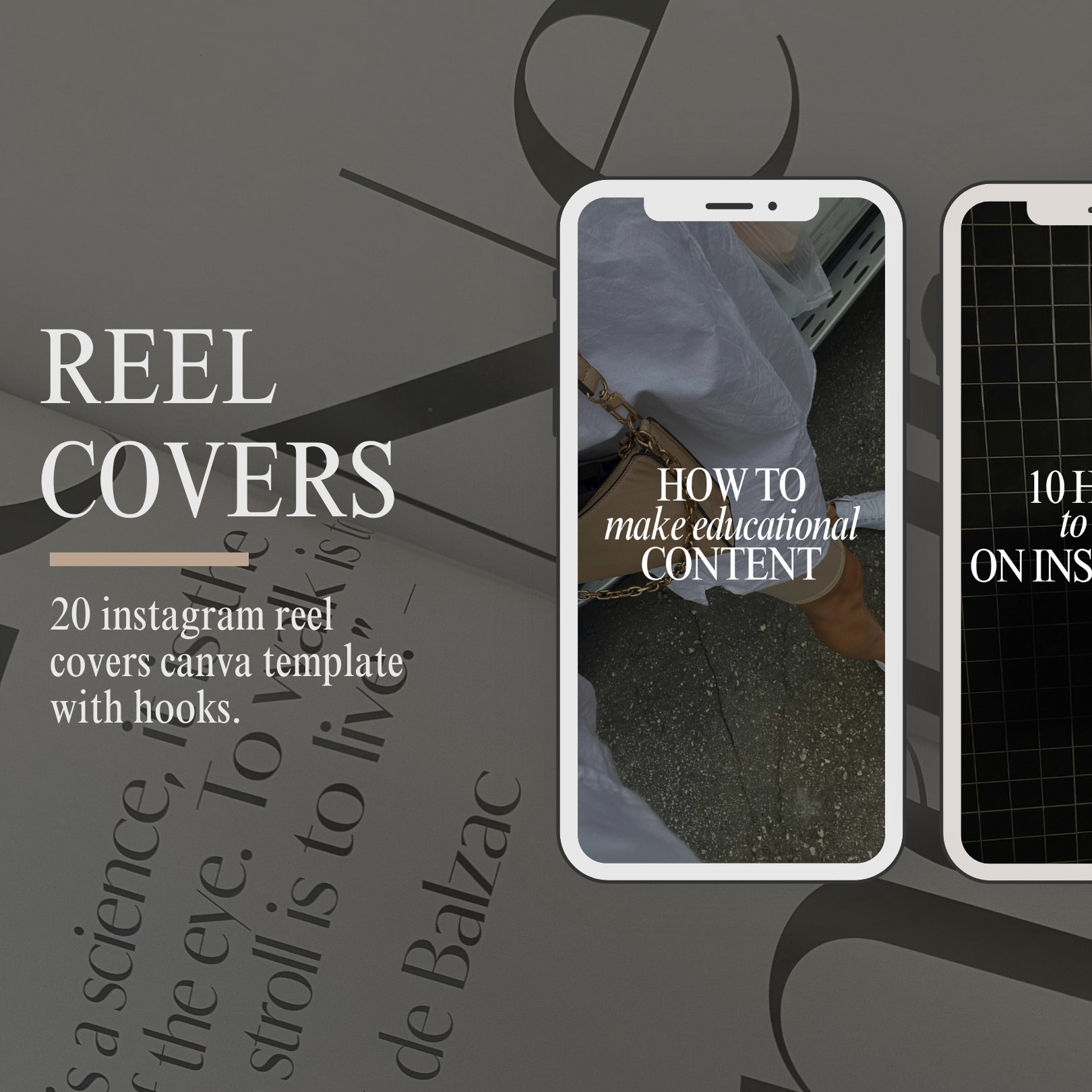 Faceless Reels Covers for Instagram for Faceless Content Creators UGC ...