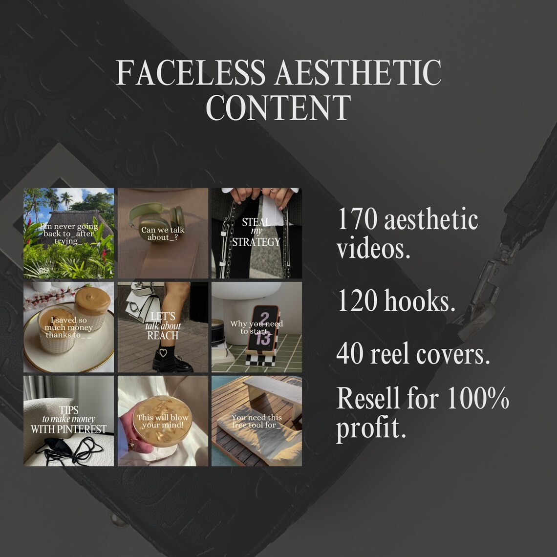 Faceless Reels and Reel Covers Bundle With MRR and PLR - Etsy