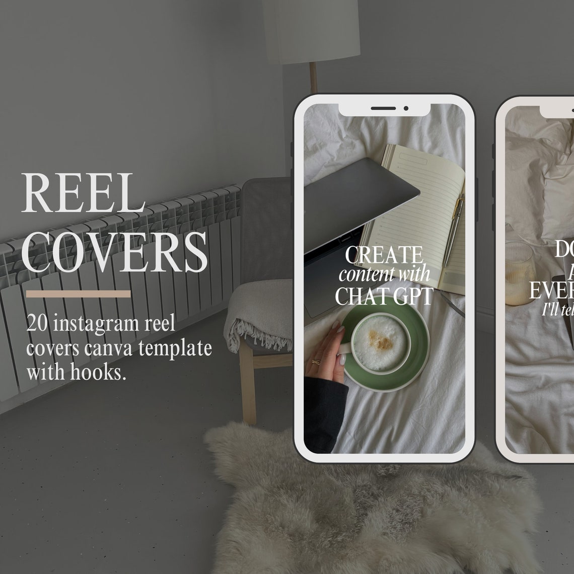 Faceless Reels Covers for Instagram for Faceless Content Creators With ...