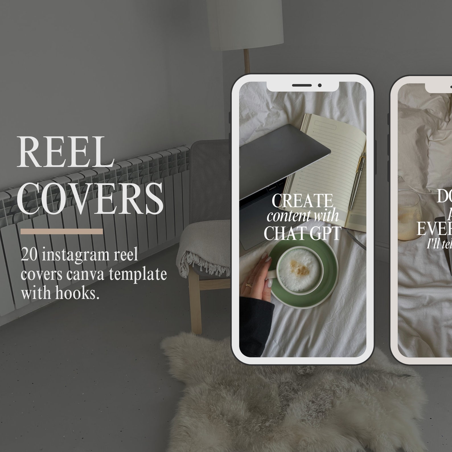 Faceless Reels Covers for Instagram for Faceless Content Creators With ...