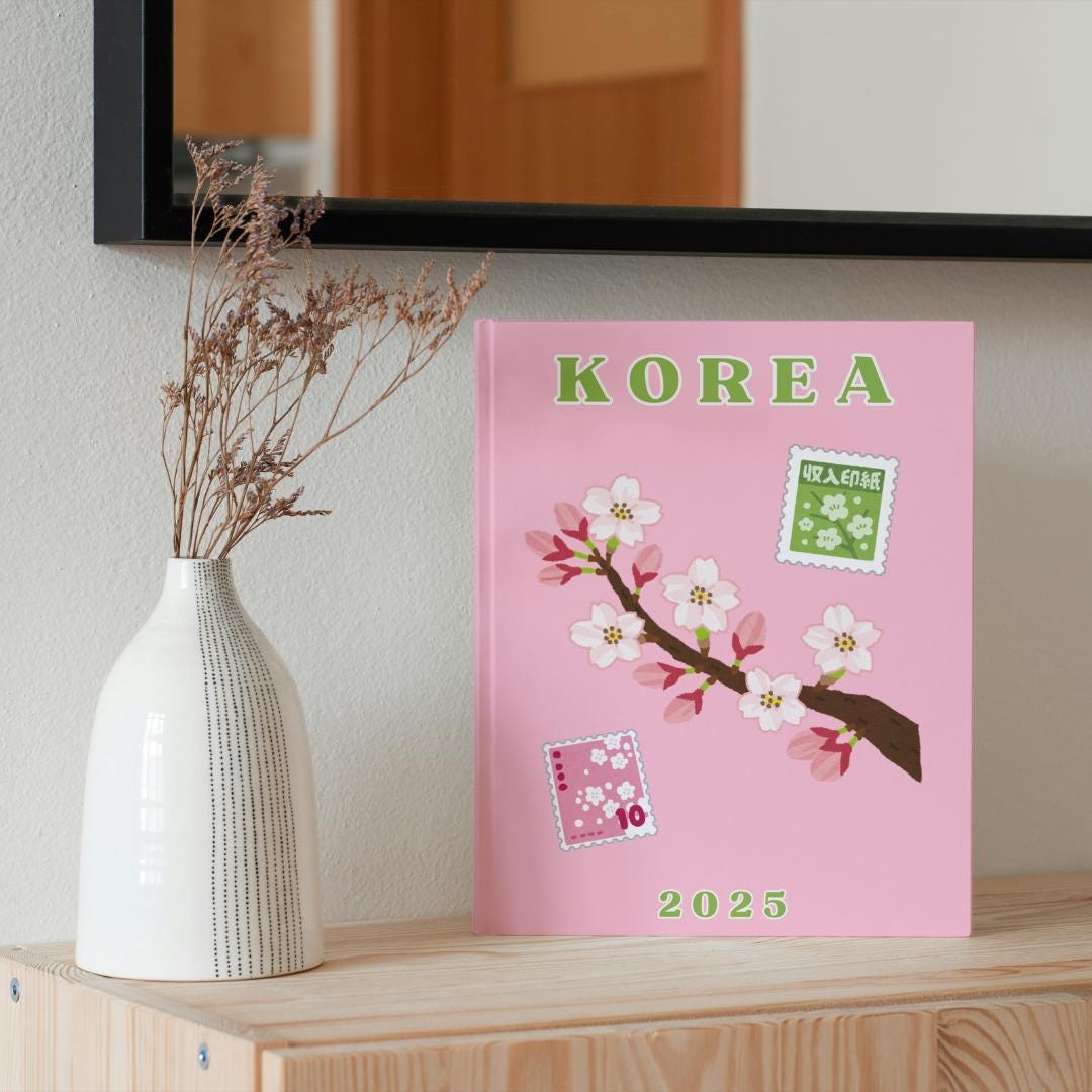 Korea Travel Photo Book Template, Seoul Printable Travel Journal ...