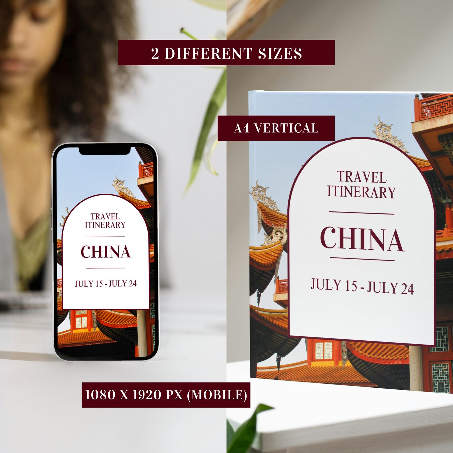 China Travel Itinerary Template, China Travel Itinerary, Customizable ...