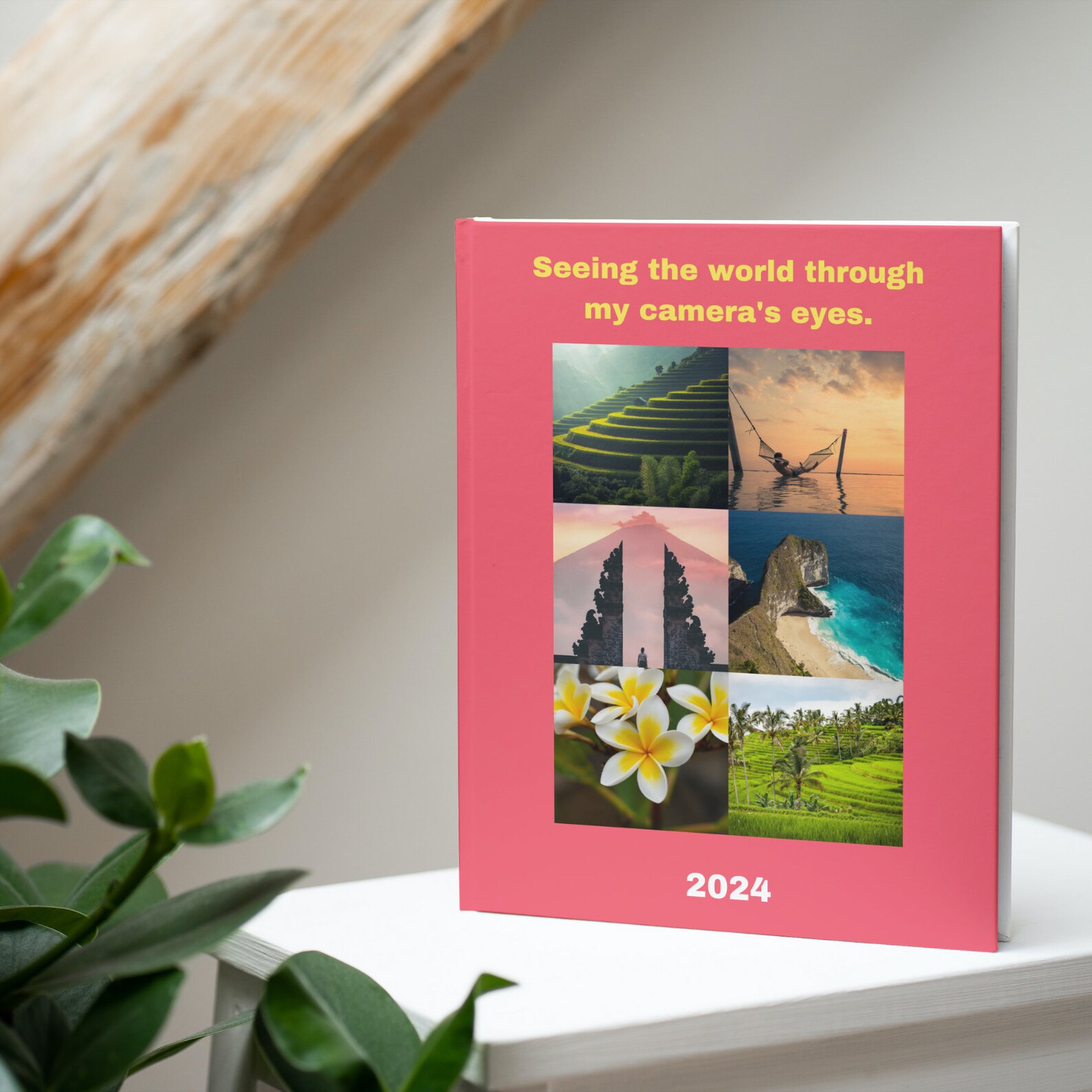 Bali Travel Photo Book Template, Printable Travel Journal, Decorative ...
