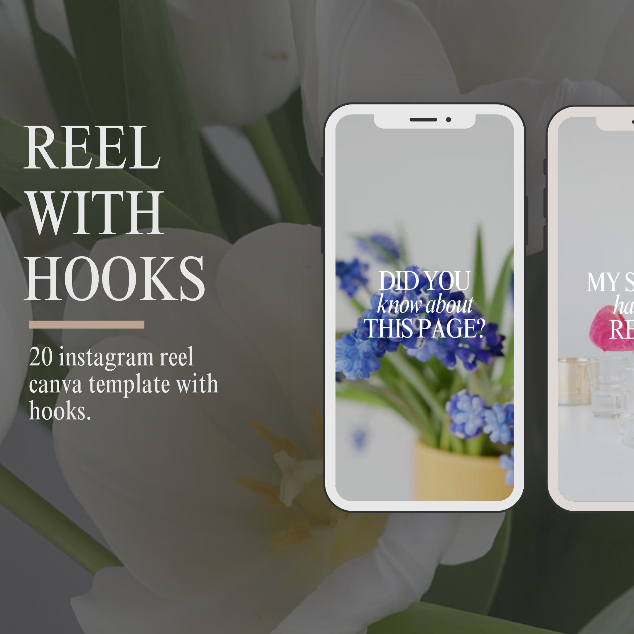 Faceless Reels for Instagram With Hooks With MRR and PLR, 20 Instagram ...