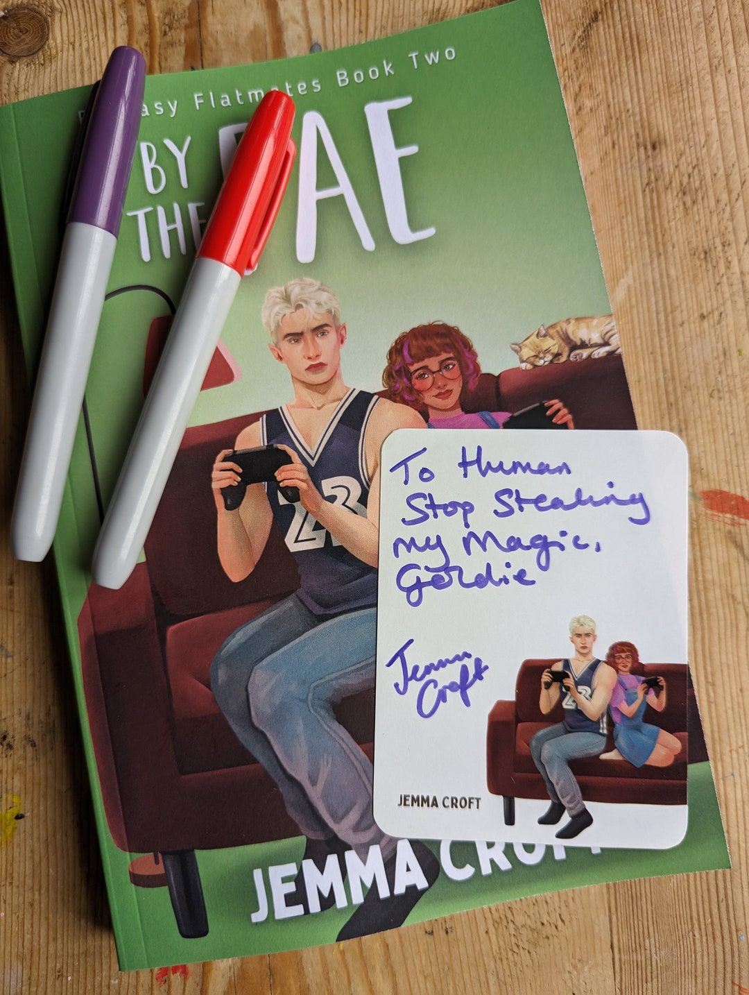 Signed Bookplate - by the Fae - Jemma Croft - Etsy