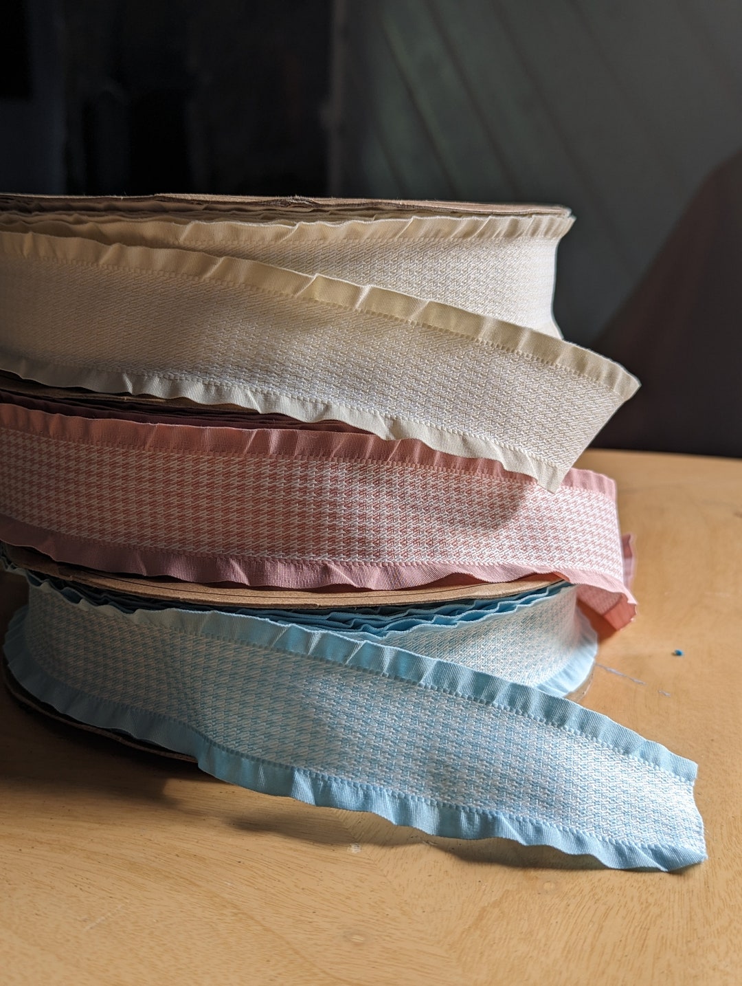 Drapery Trim by the Yard/ Geometric Design in Three Color Variation ...