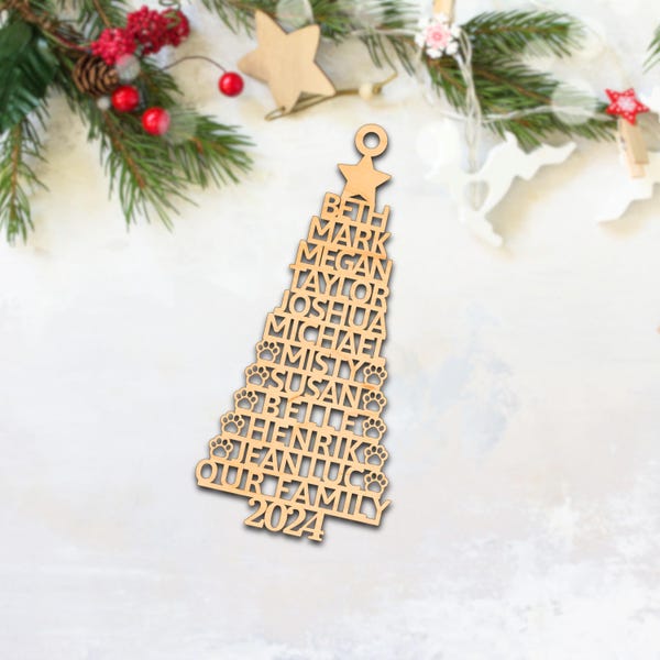 Family Tree Ornaments - Etsy