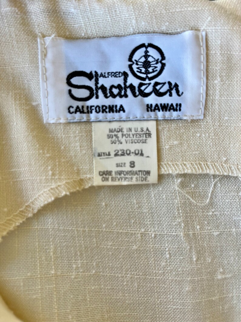 1950s Vintage ALFRED SHAHEEN Designer California Hawaii Dress With Jacket - Etsy
