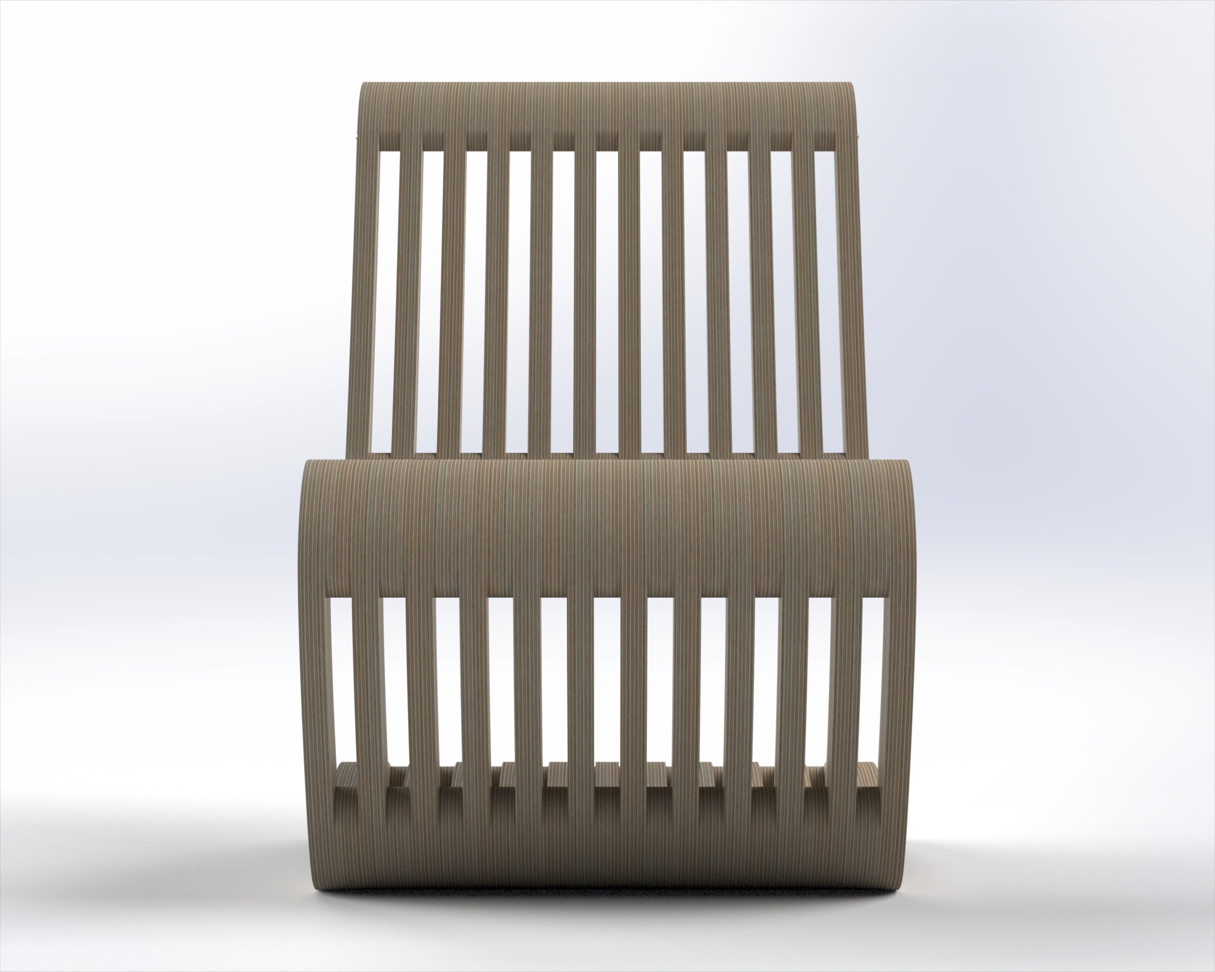 The ‘meldon’ Chair CNC Cutting Files, Plywood Furniture Plans (digital ...