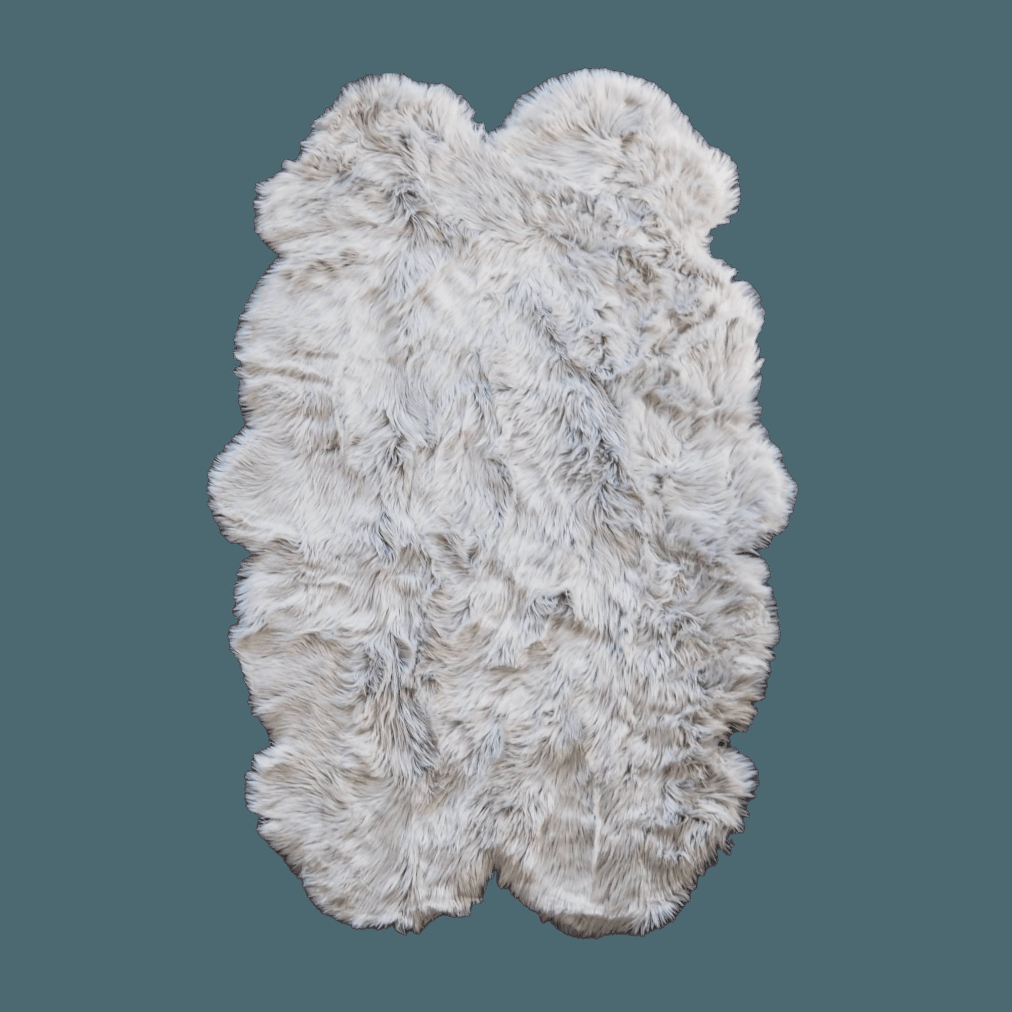 Thick Fluffy Washable Artificial Wool Faux Fur Rug for Living Room ...