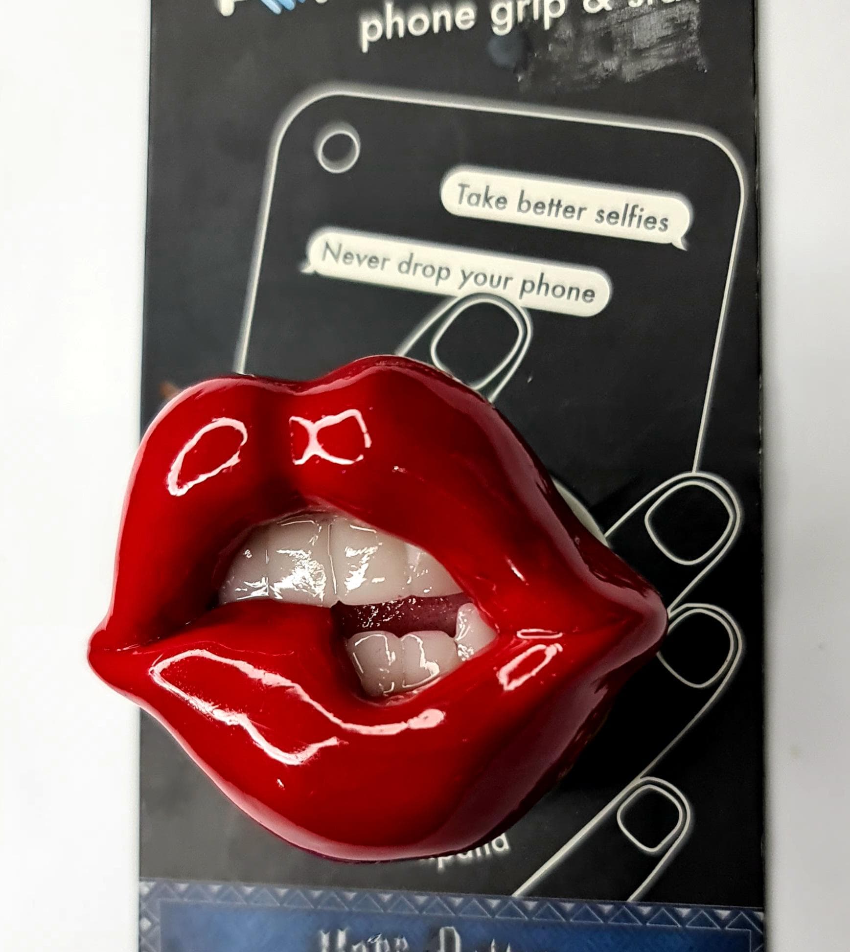 Bitten Lips Phone Grip: Custom Handmade Magsafe Popsockets - Etsy
