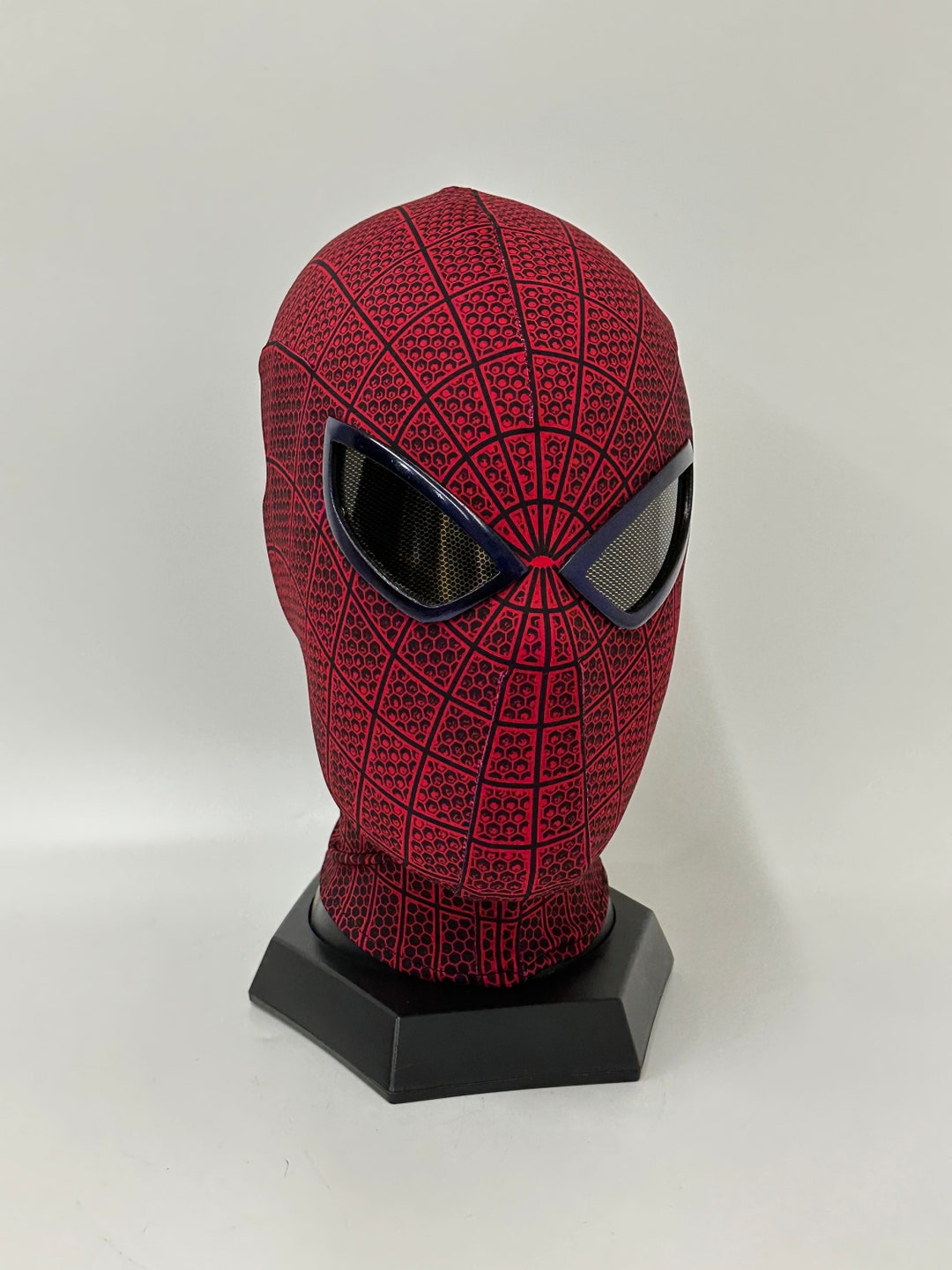 TASM 1 the Amazing Spider 1 Mask With Faceshell and Lenses Cosplay Mask ...