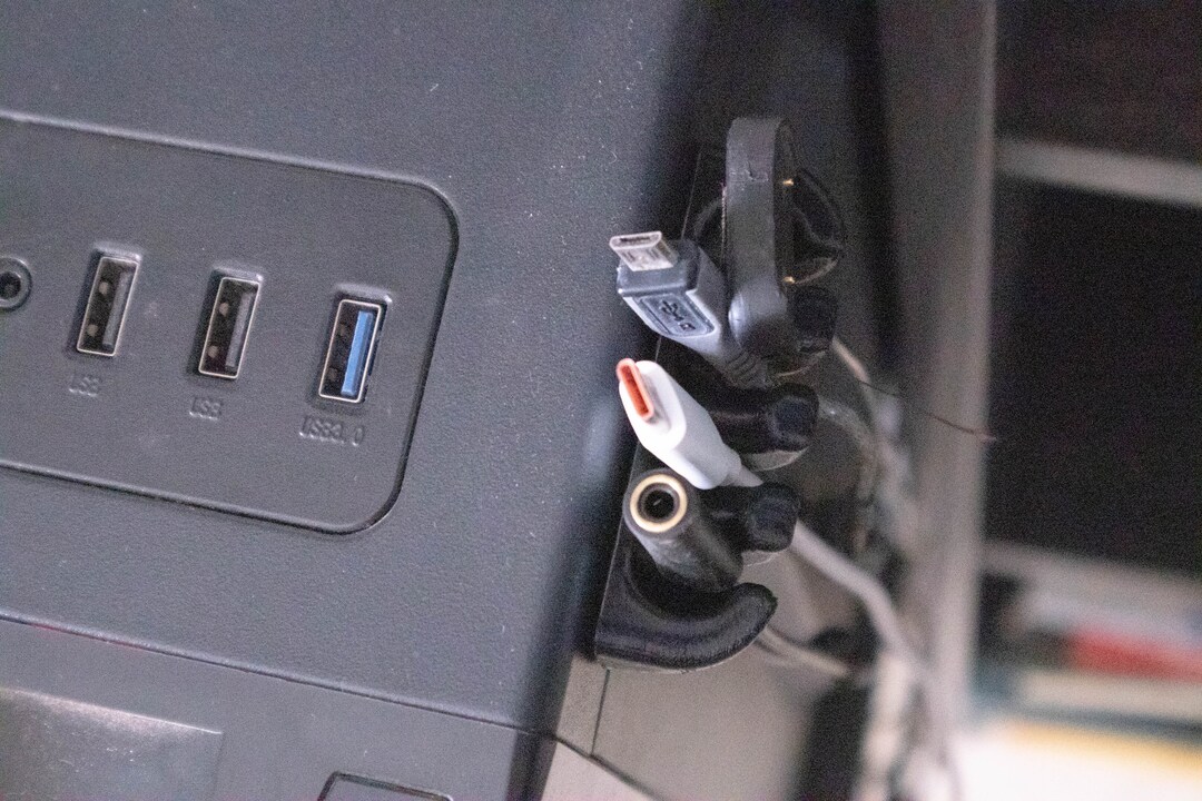 Cable Holder Desk Organiser Cable Organiser Computer - Etsy