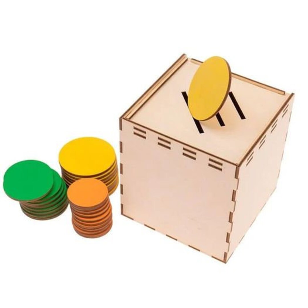 Didactic Cube Sorting Different Sizes Montessori - Etsy