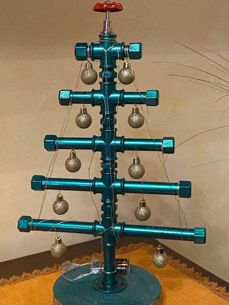 Christmas Tree Industrial Style - Etsy