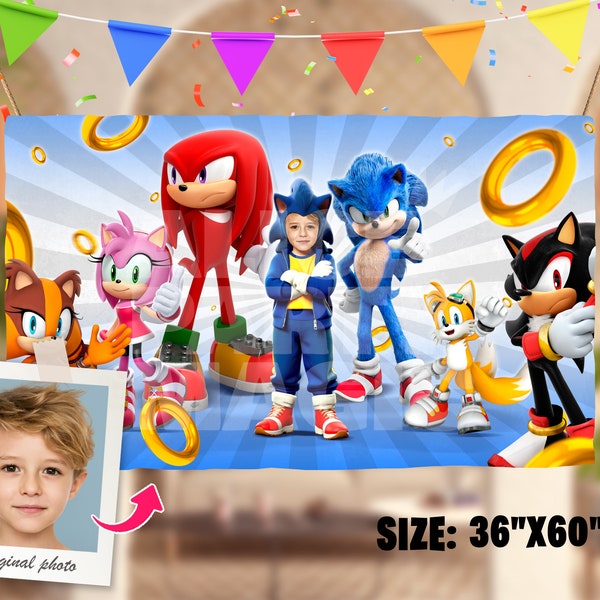 Sonic the Hedgehog Banner - Etsy