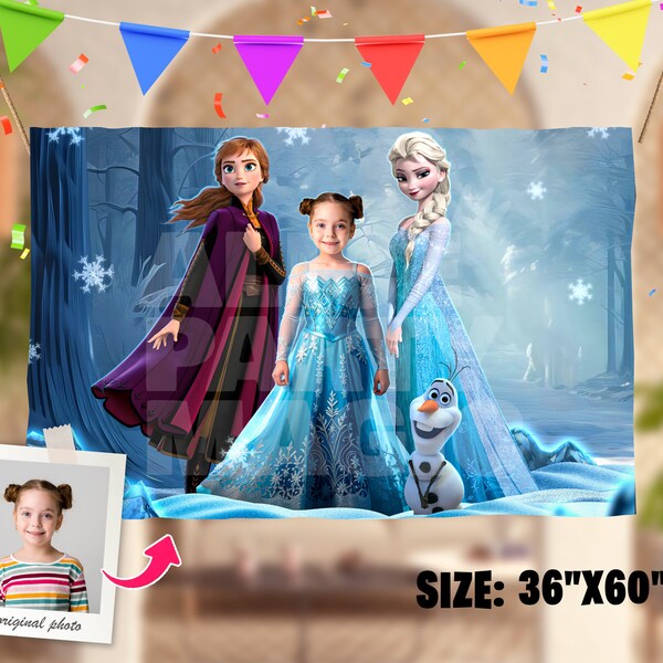Frozen Banner - Etsy