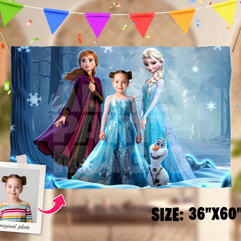 Frozen Banner - Etsy