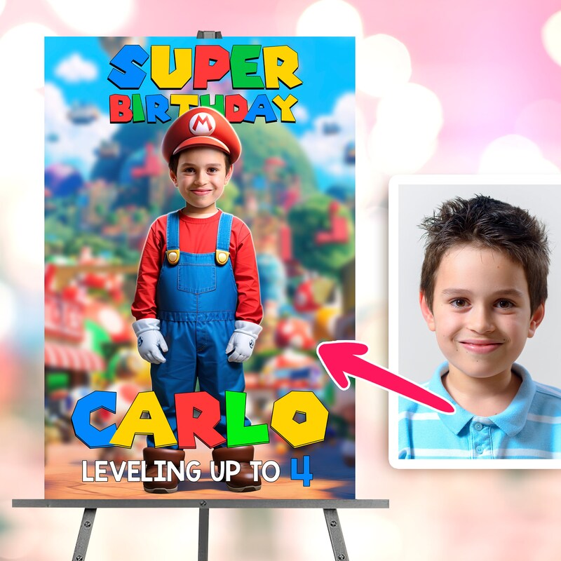 Super Mario Poster - Etsy