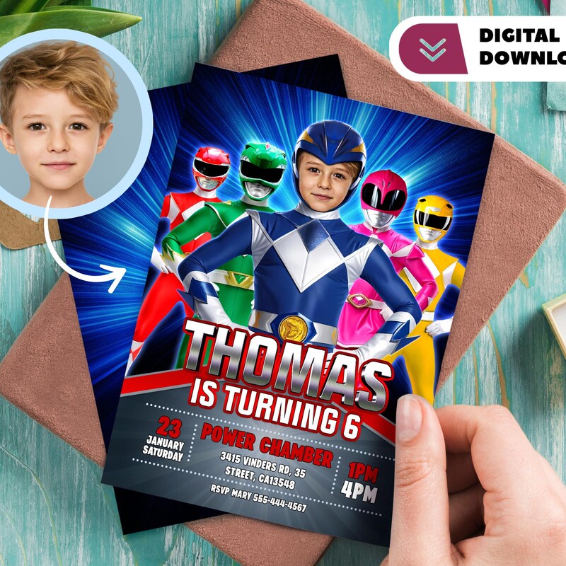 Power Rangers - Etsy