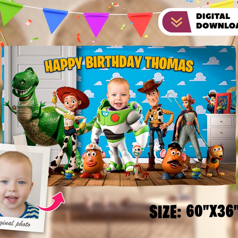 Toy Story Banner - Etsy