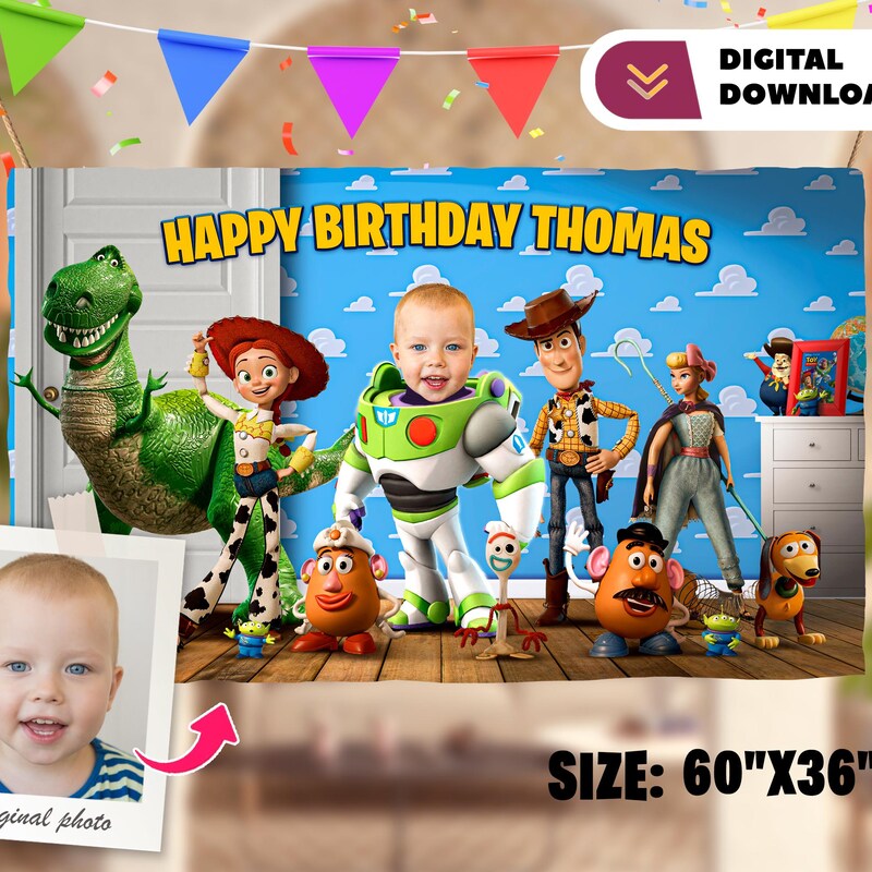 Toy Story Banner - Etsy