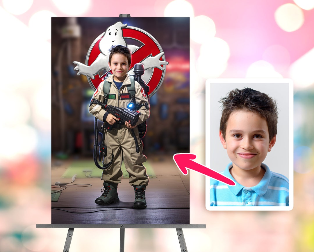 Custom Ghost Portrait Ghost Personalized Portrait Canvas - Etsy