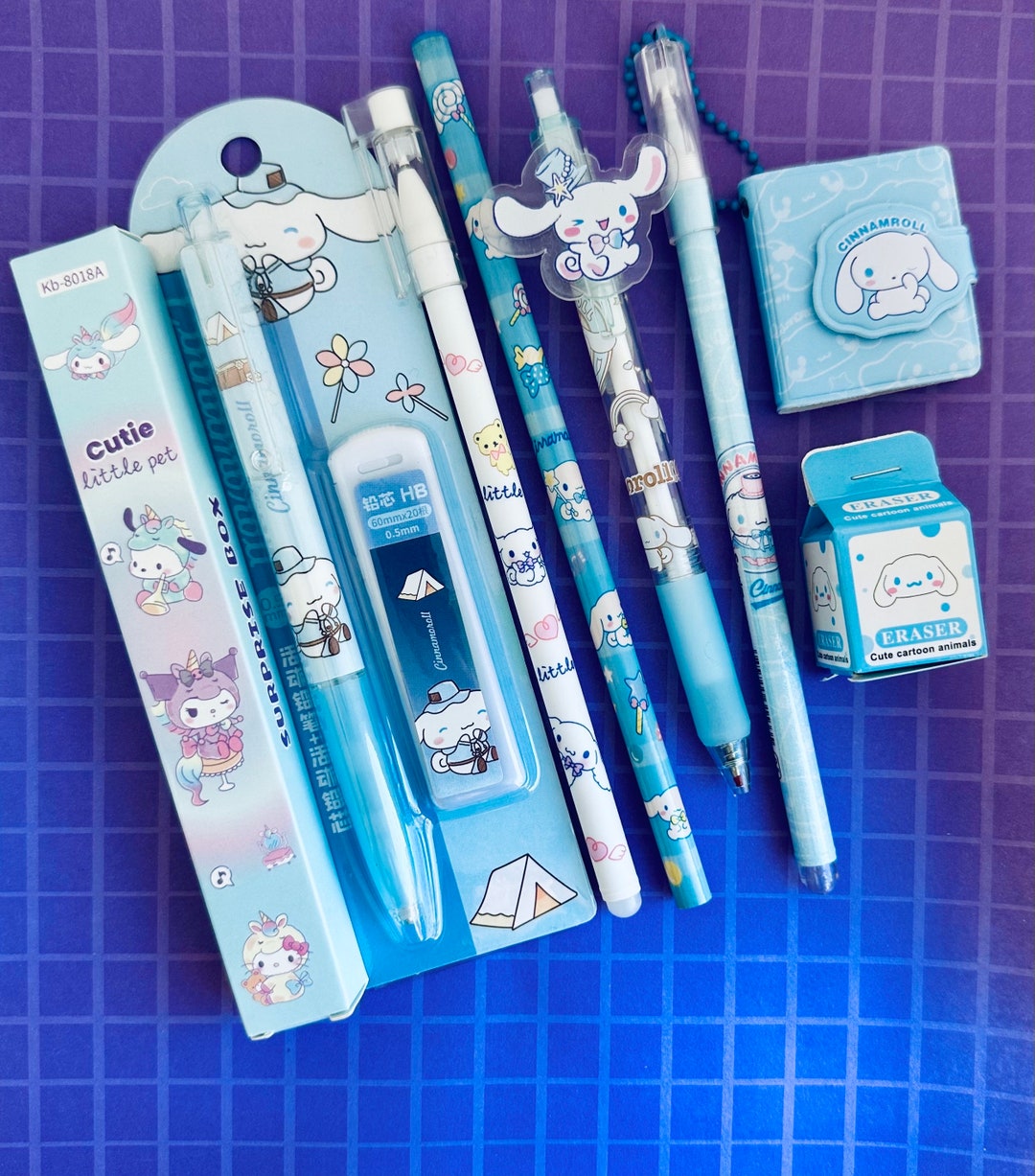 Cinnamoroll Cinnamoroll Stationary Set Sanrio Characters - Etsy
