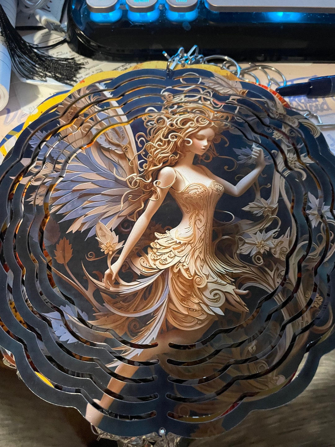 8-inch Wind Spinner Fairy - Etsy