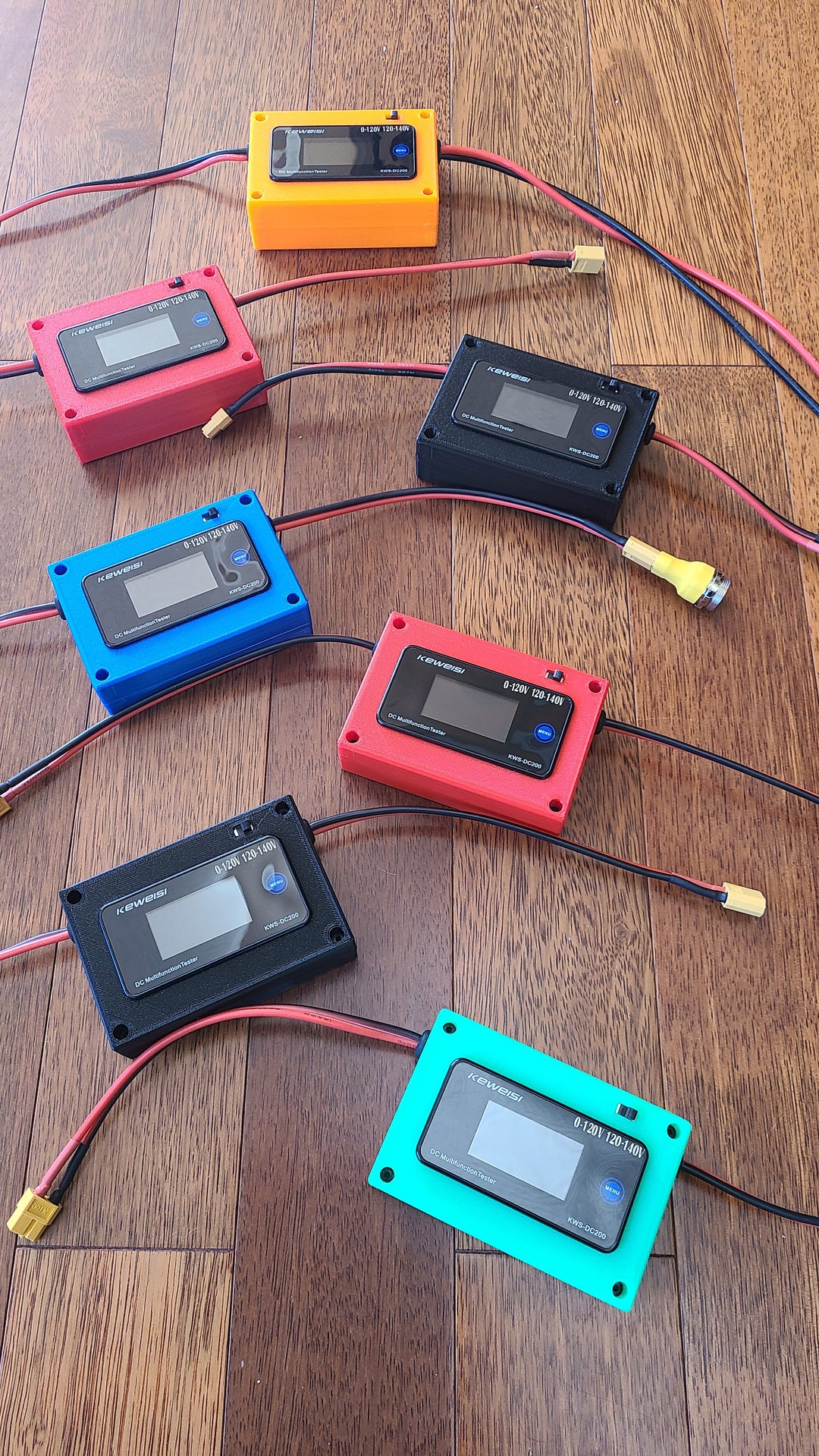 Deluxe Battery Charging Monitor and Energy Meter 10-120V, 0-50A - Etsy