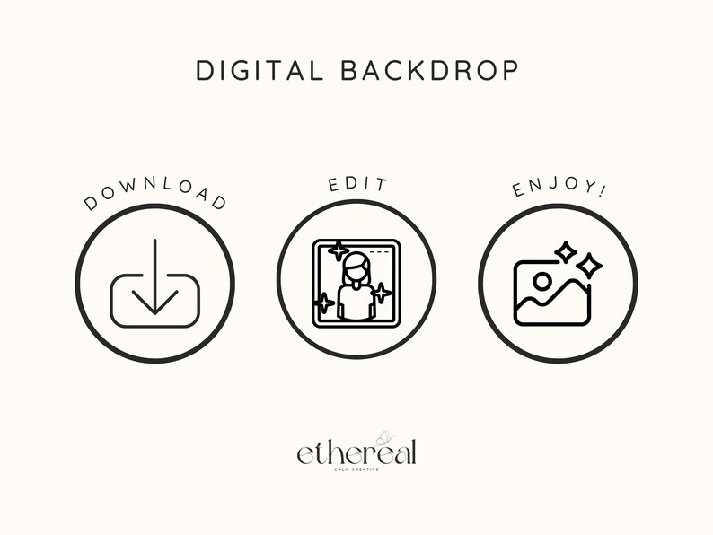 Newborn Baby Girl Digital Background Aesthetic Flower Backdrop Monthly ...