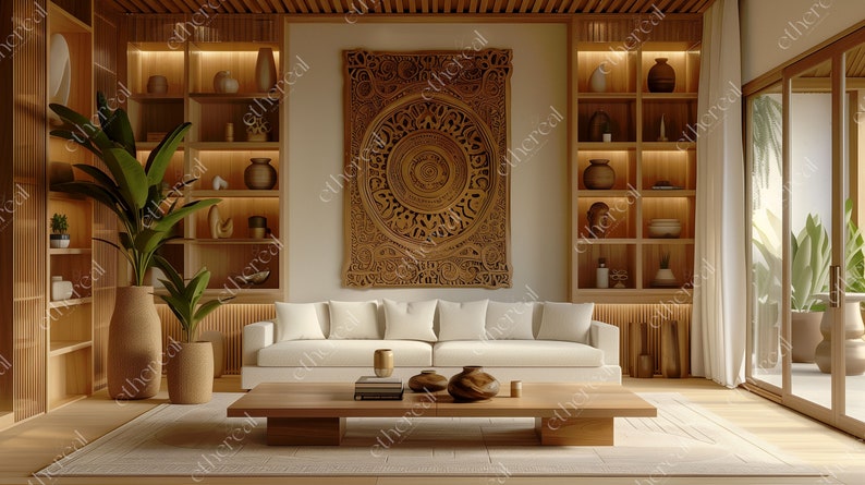 Serene Zen Zoom Background Virtual Background for Therapists, Yoga ...