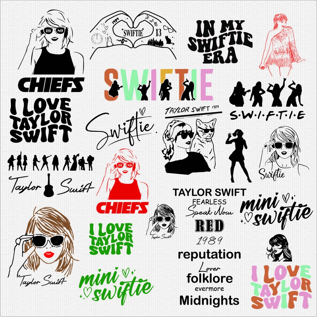 Taylors Version,taylor Swift Svg Bundle,swiftie Svg, Eras Tour Svg,in ...