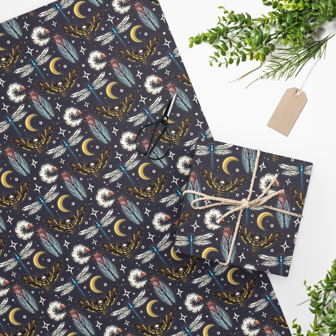 Bug Wrapping Paper - Etsy