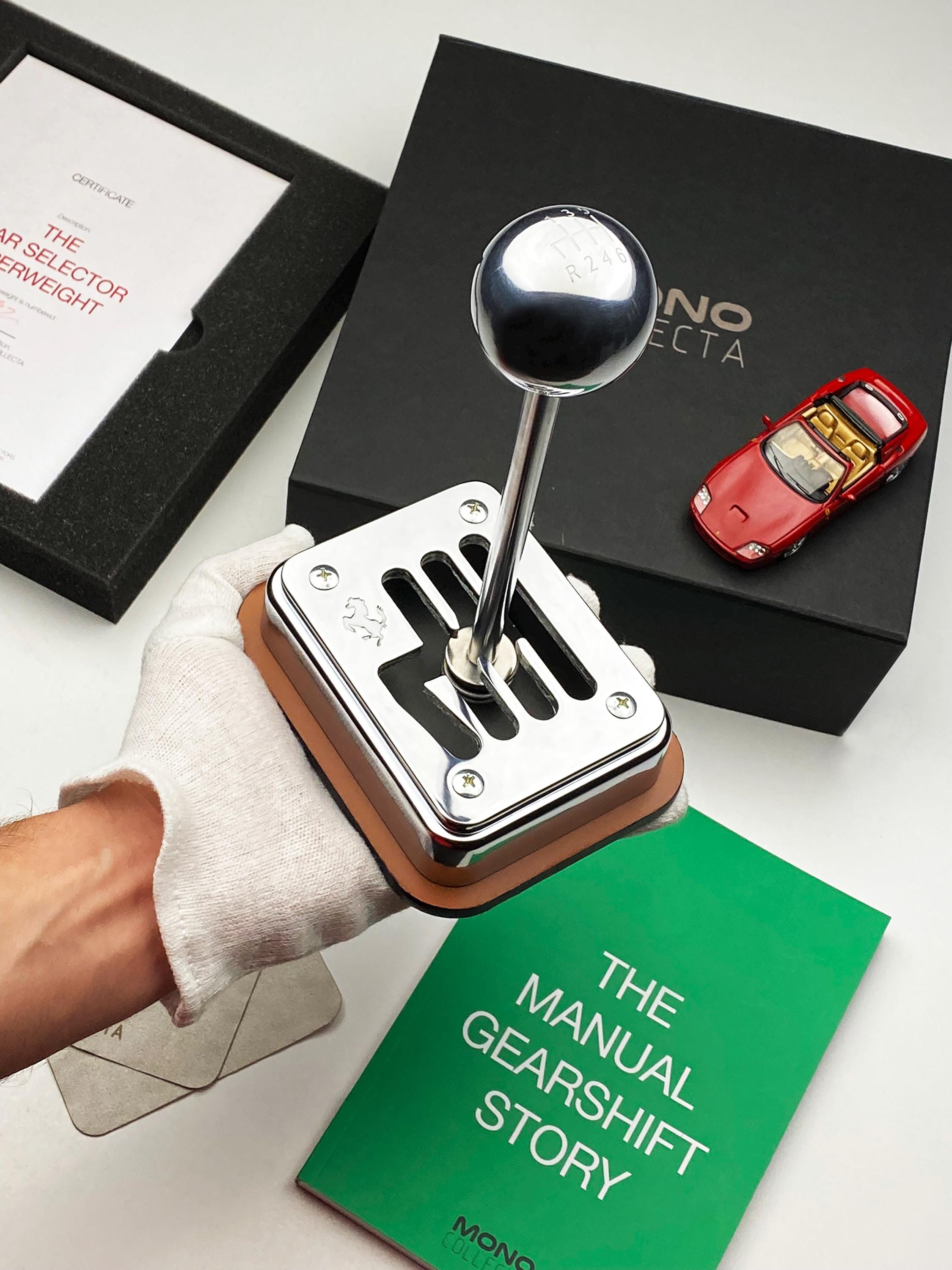 FERRARI PAPERWEIGHT Desk Manual Gearshift Memorabilia Shifter Cambio ...