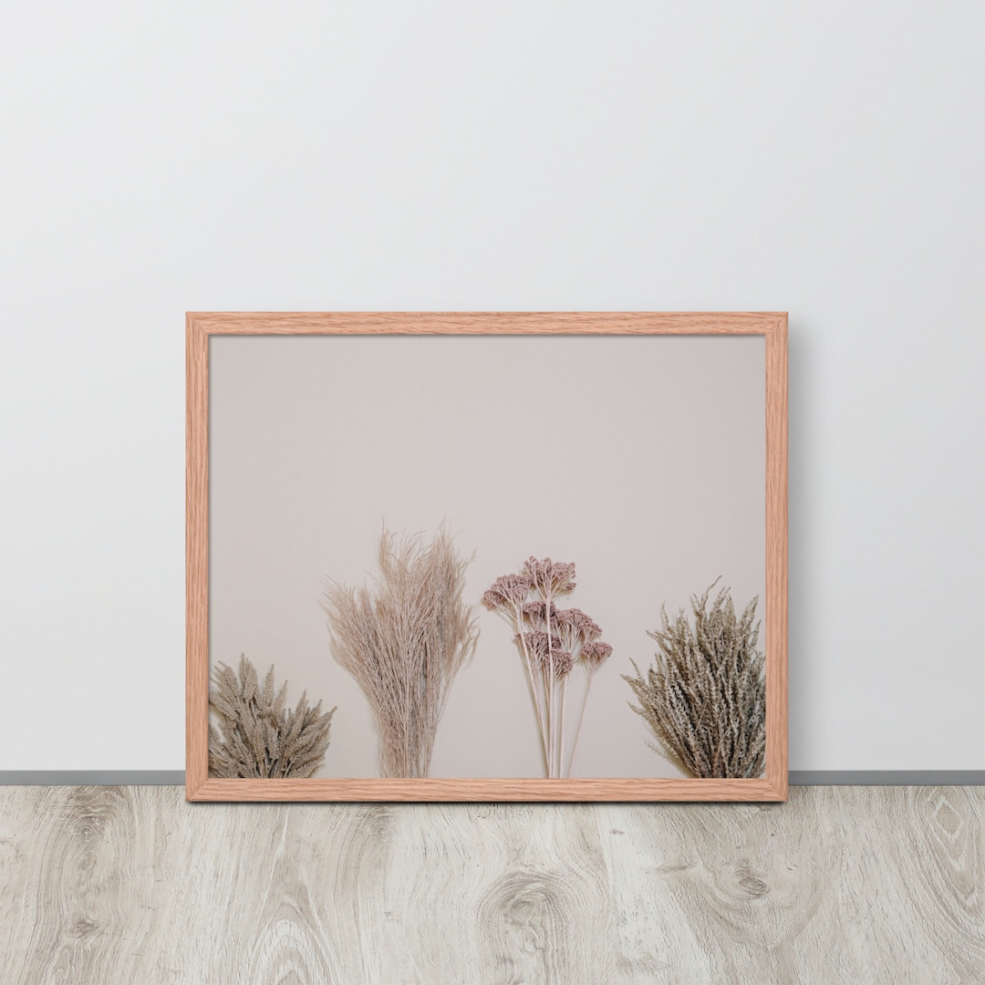 Framed Floral Wall Art - Etsy