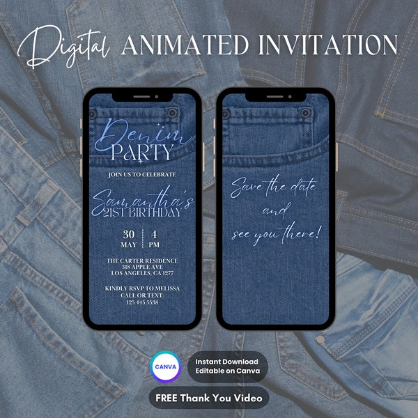 Denim Theme Party - Etsy