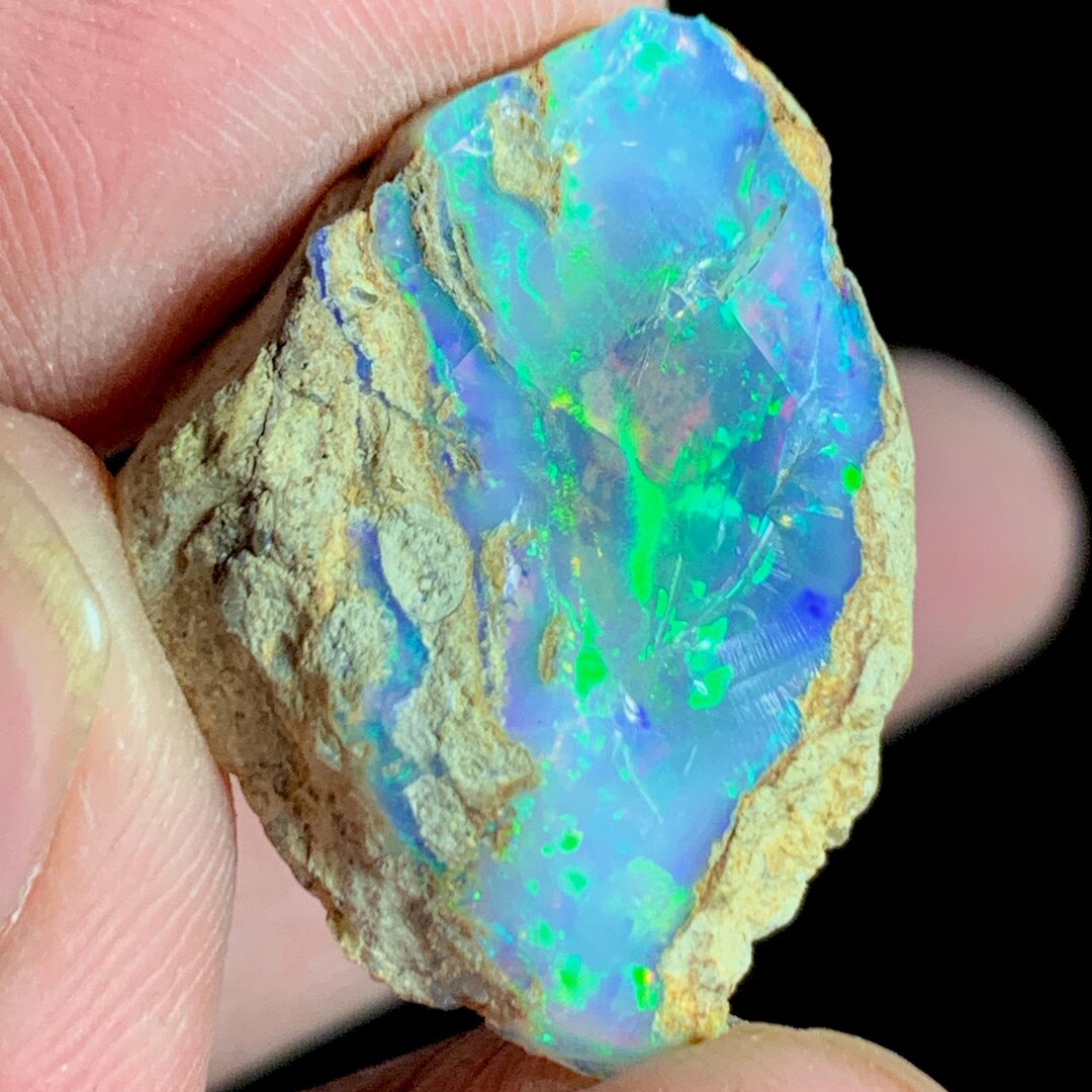 27.40 Ct, Opal Rough Specimen, Ethiopian Opal Rough, Natural Opal Rough ...