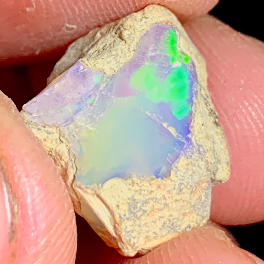 6.60 Ct, Top Grade Ethiopian Opal Rough, Natural Opal Rough, Welo Opal Rough, Fire Opal Rough ...