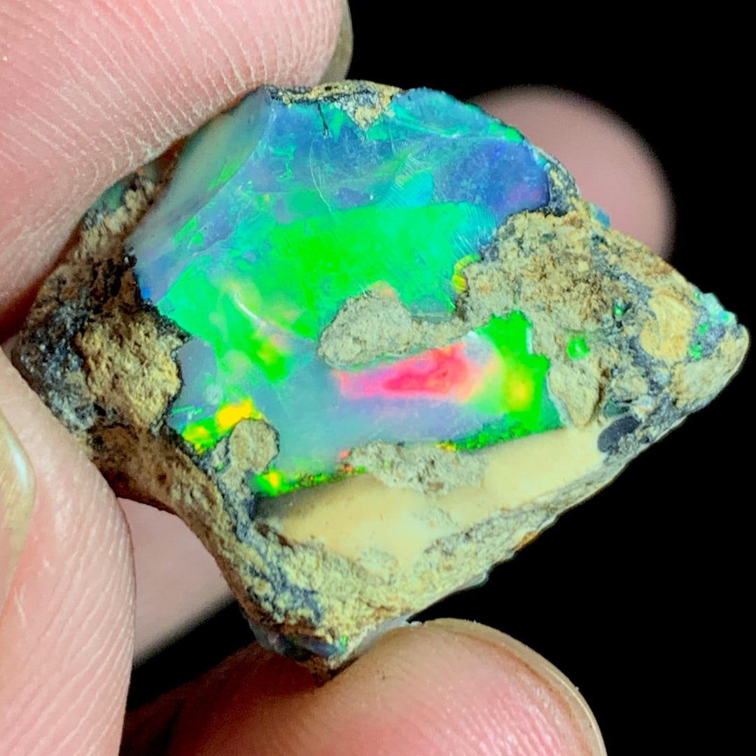 22.10 Ct, Opal Rough Specimen, Ethiopian Opal Rough, Natural Opal Rough ...